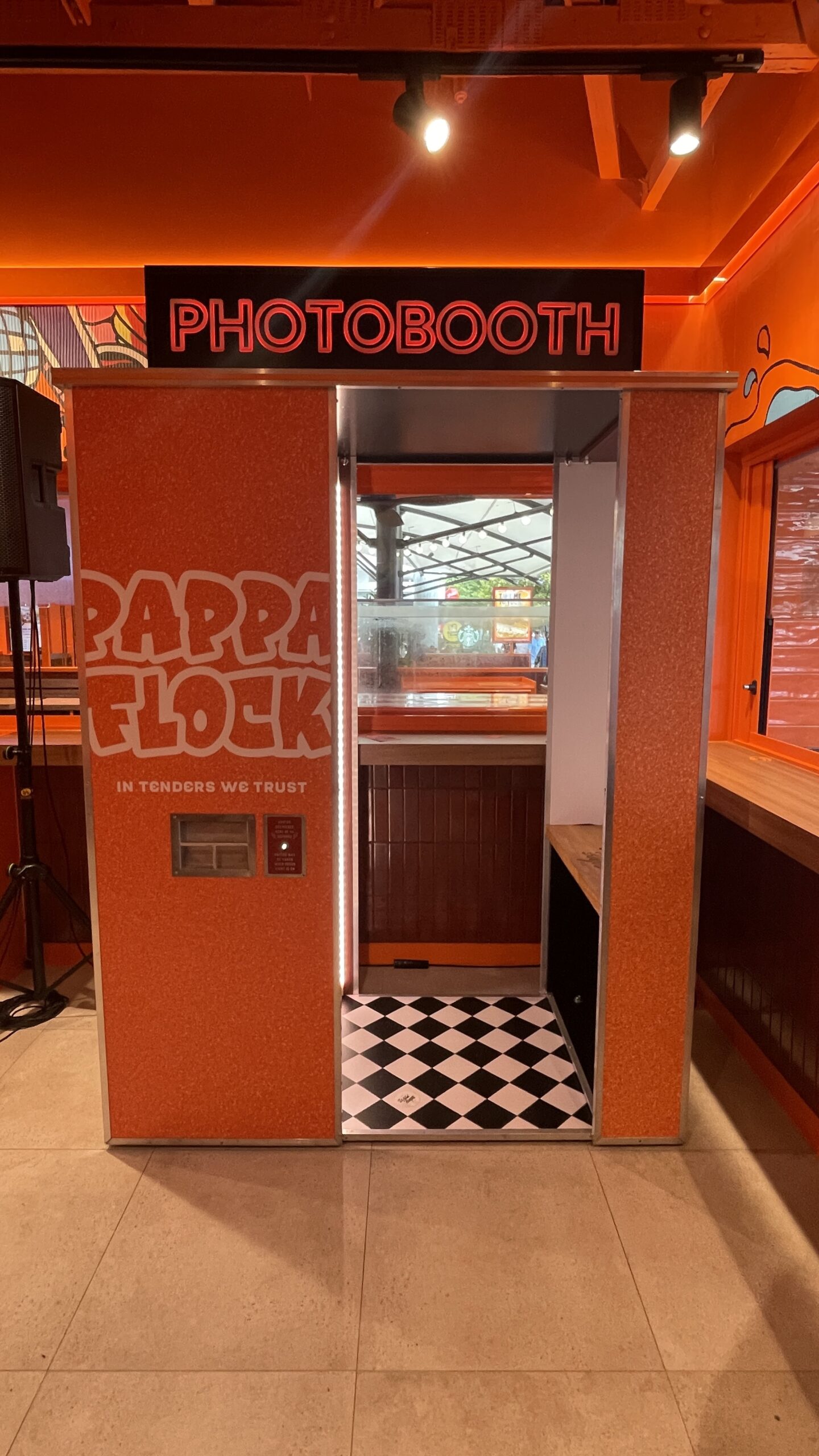 Enclosed Retro Photo Booth Hire Brisbane & Gold Coast | The Wild Booth Co